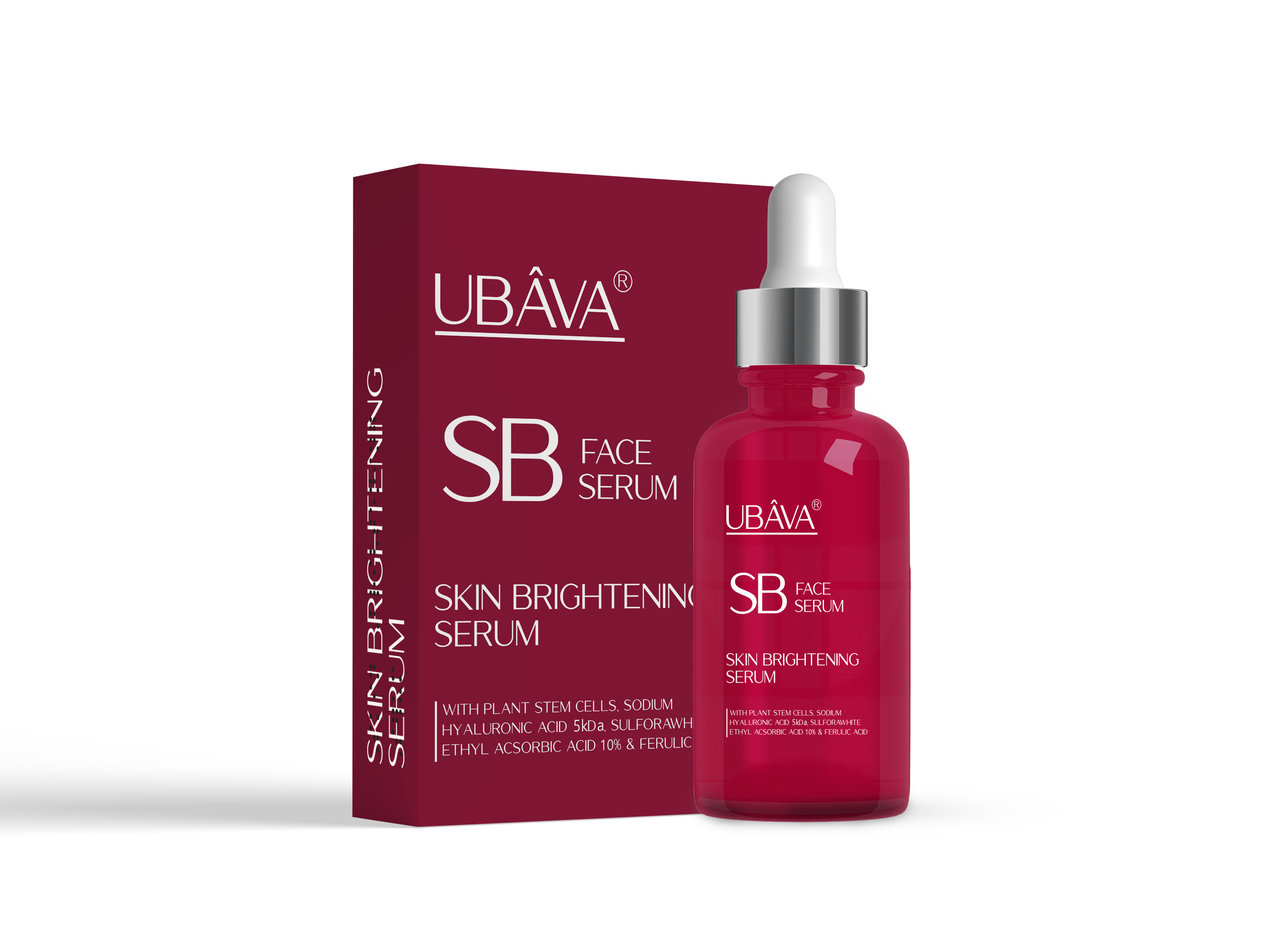 UBÂVA® SB Face Serum Skin Brightening Formulation – UBAVA®